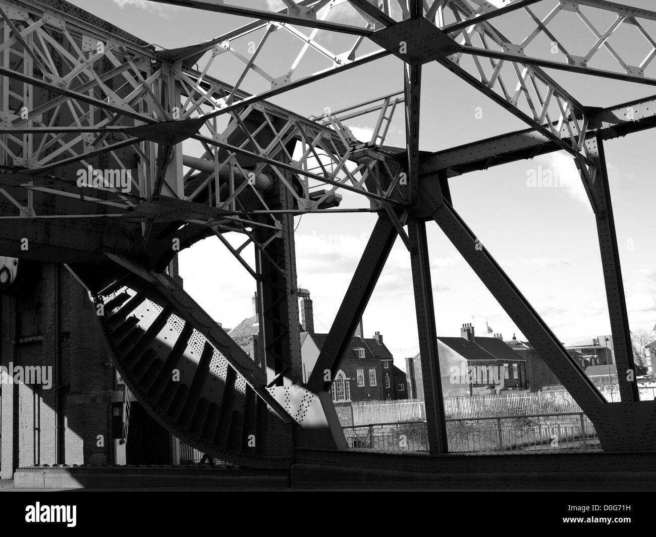 Drypool Bridge Kingston Upon Hull Stock Photo - Alamy