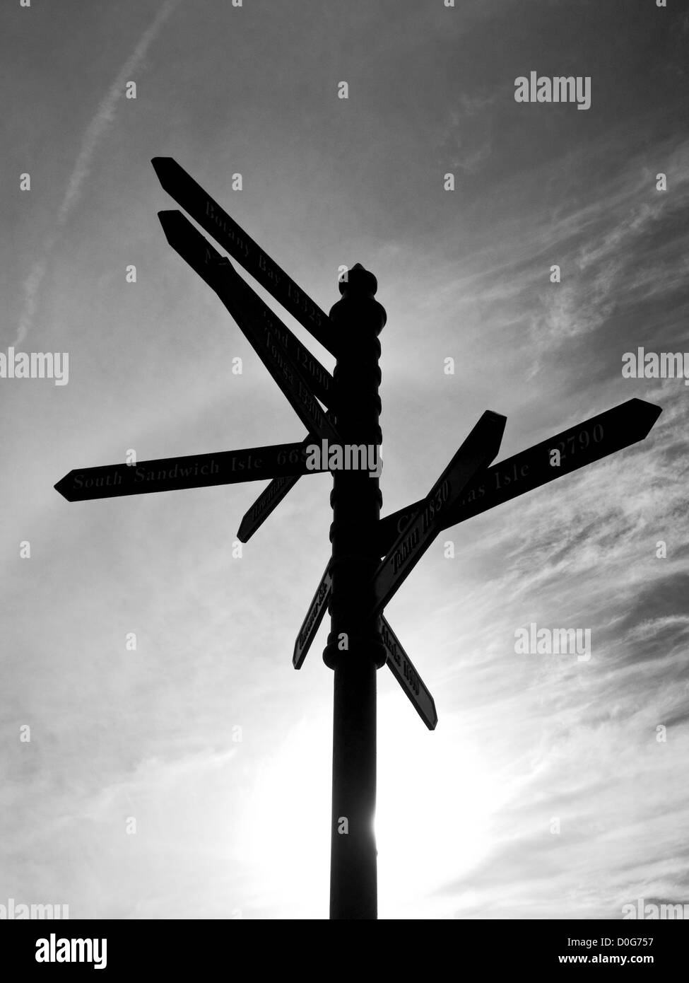 Whitby sign Black and White Stock Photos & Images - Alamy