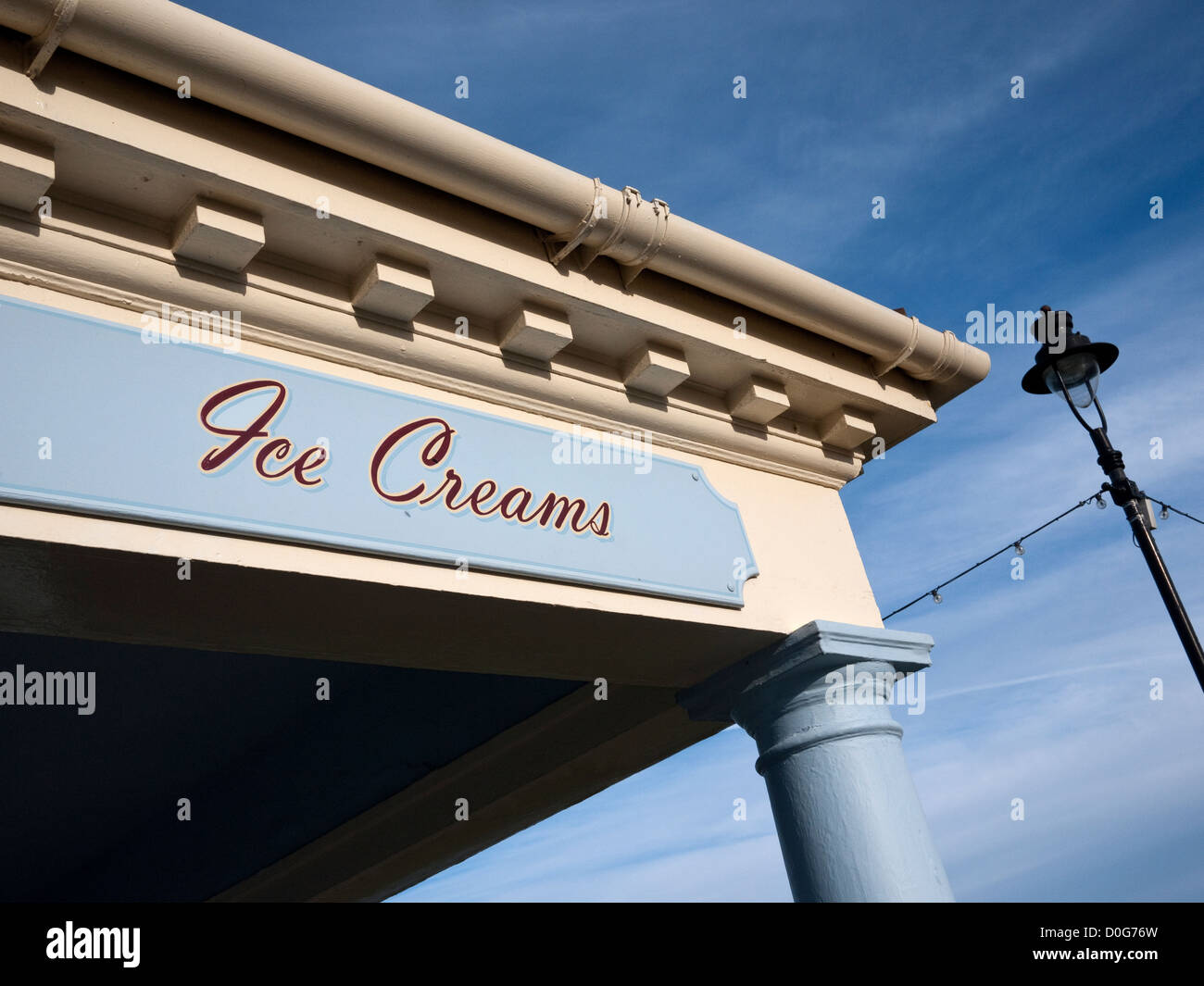 Clara's Ice Cream Cafe Whitby North Yorkshire Stock Photo - Alamy