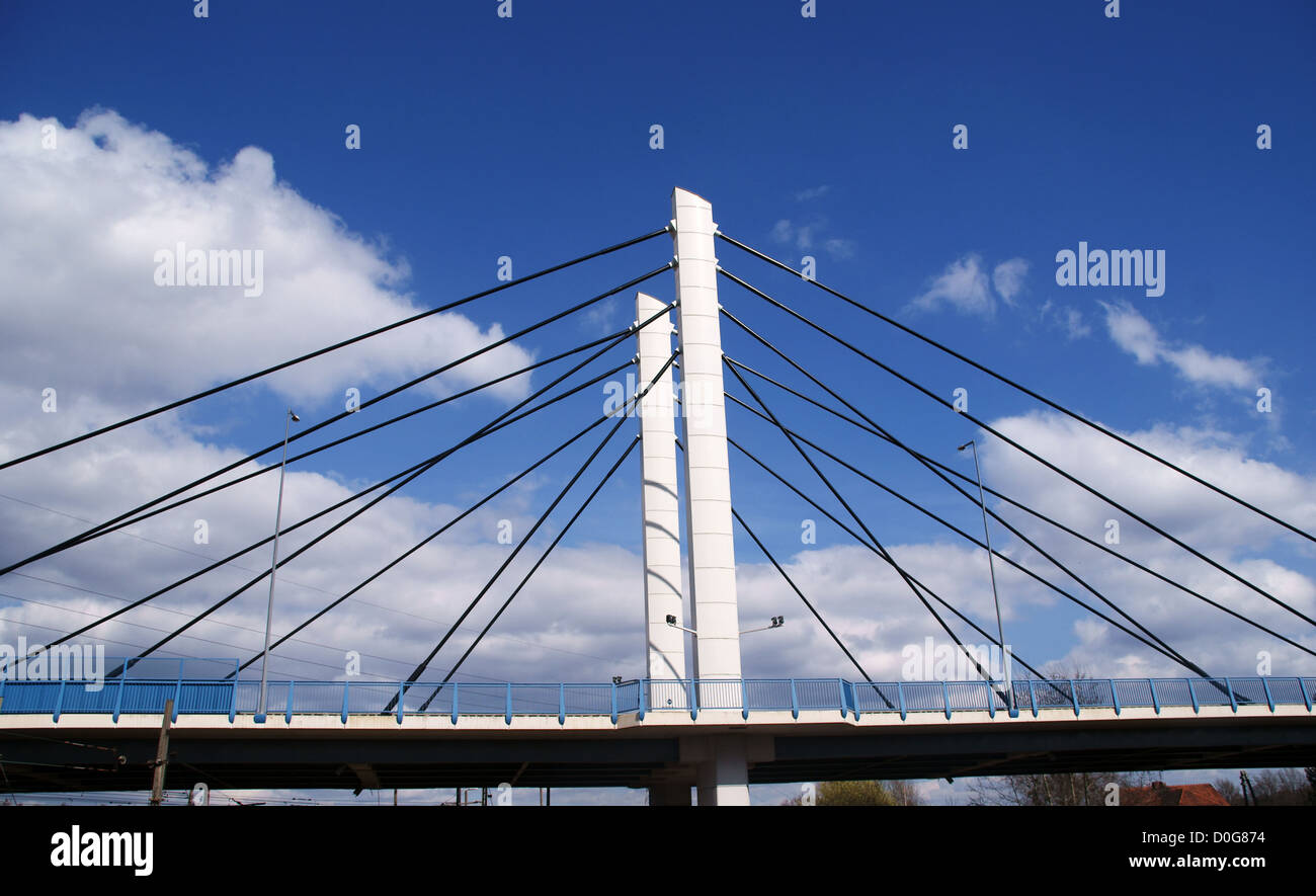 Poznan poland bridge not night not dark hi-res stock photography and ...