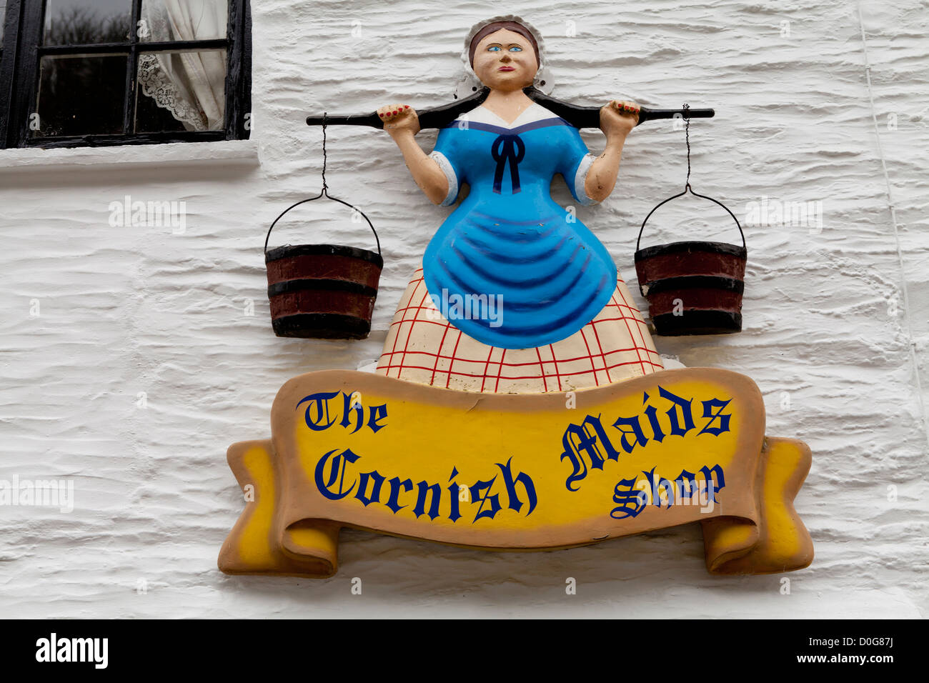 A local store in Cornwall Stock Photo - Alamy