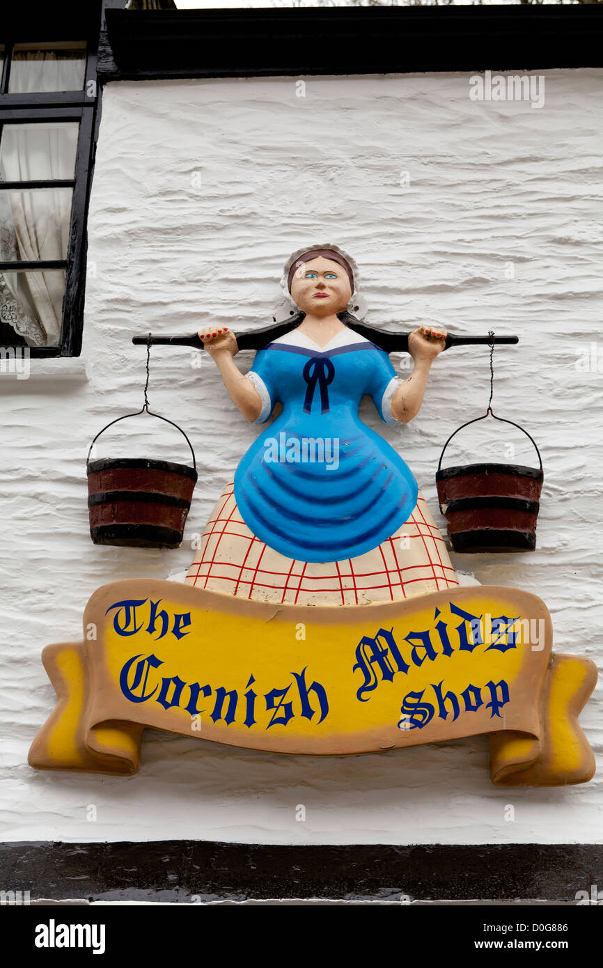 A local store in Cornwall Stock Photo - Alamy