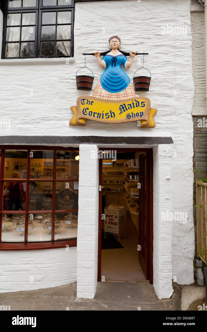 A local store in Cornwall Stock Photo - Alamy