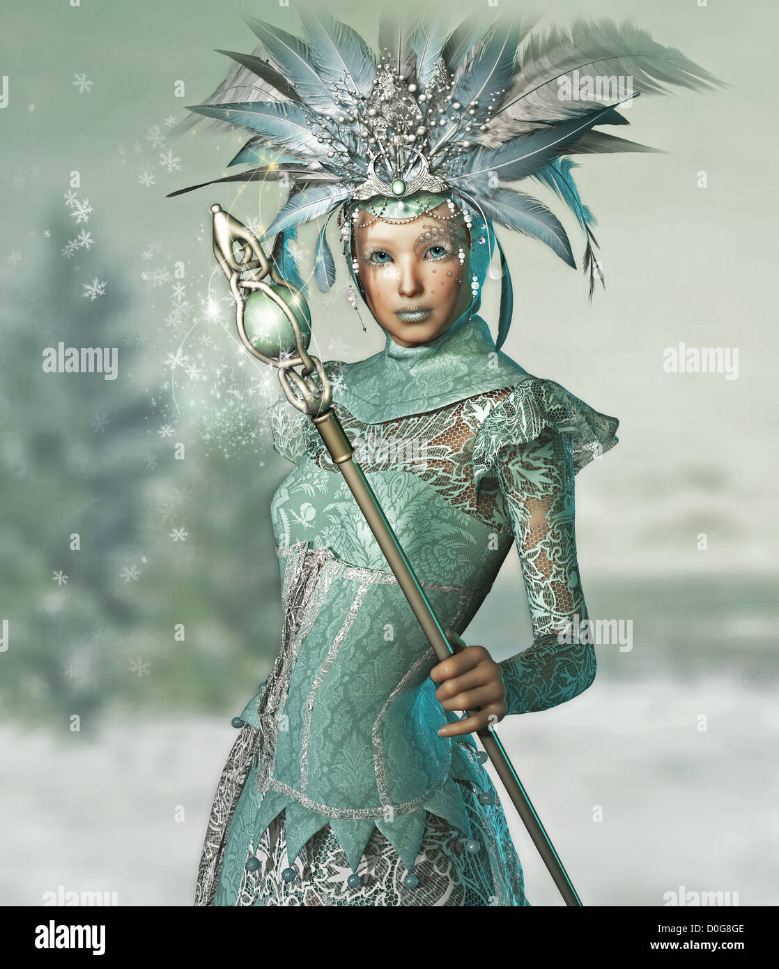 Elf queen hi-res stock photography and images - Alamy