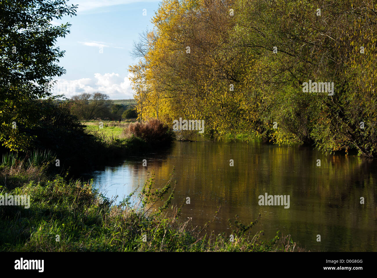 A river view Stock Photo - Alamy