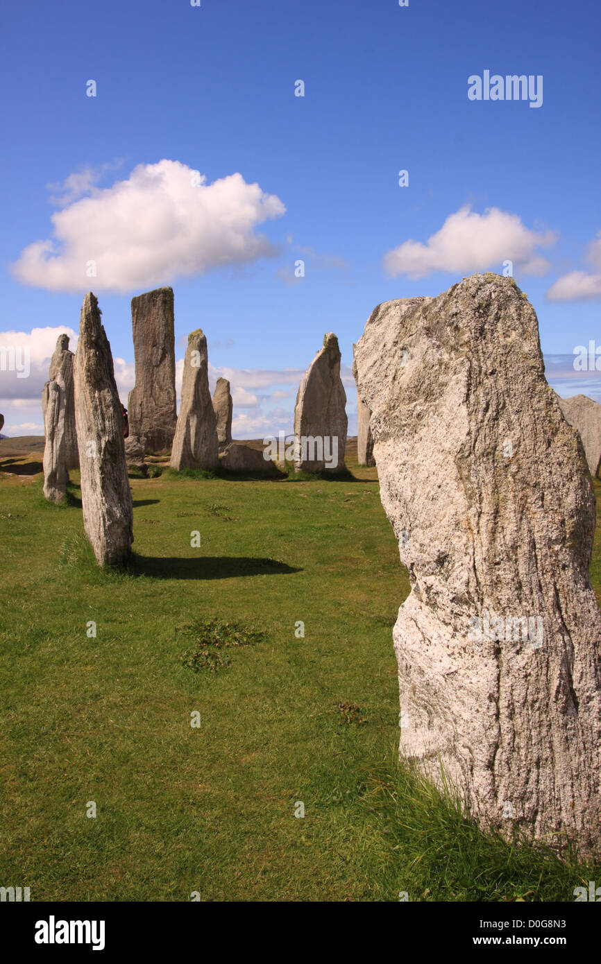 UK Scotland Outer Hebrides Isle of Lewis Callanish Standing Stones ...