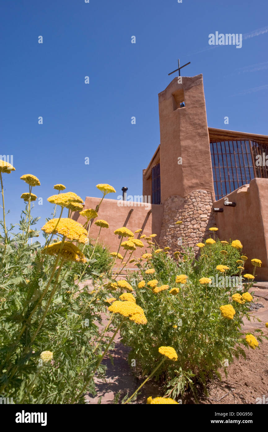 Christ in the Desert monastery, New Mexico Stock Photo - Alamy