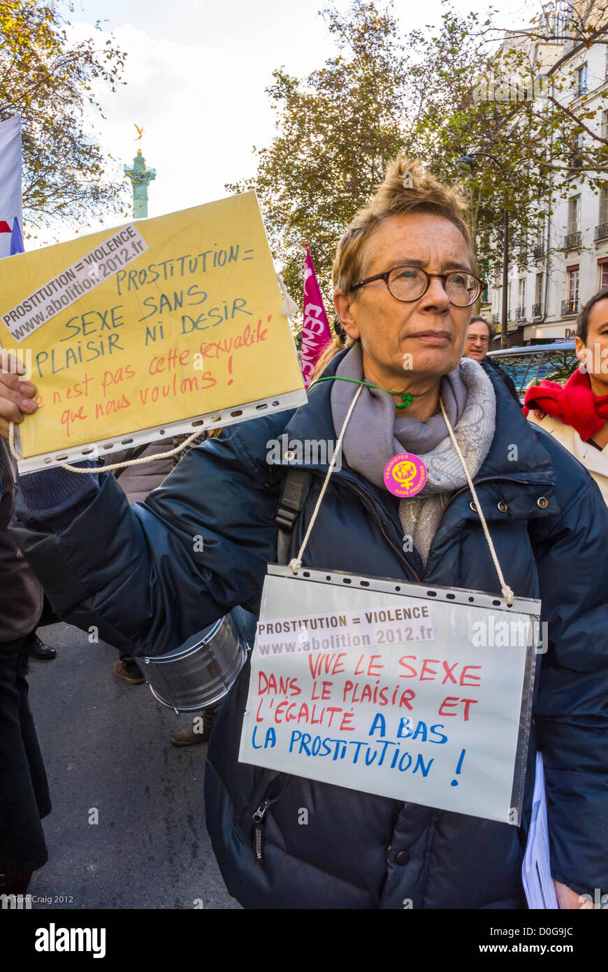Paris, France, Demonstration Against Violence to Women, Groups Against ...