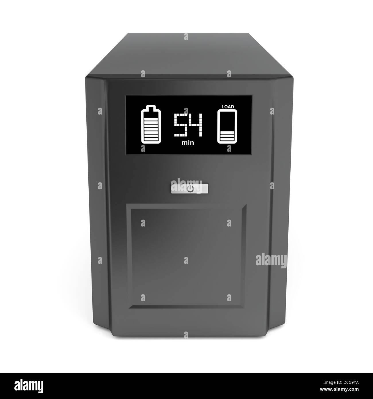 Uninterruptible power supply - front view Stock Photo - Alamy