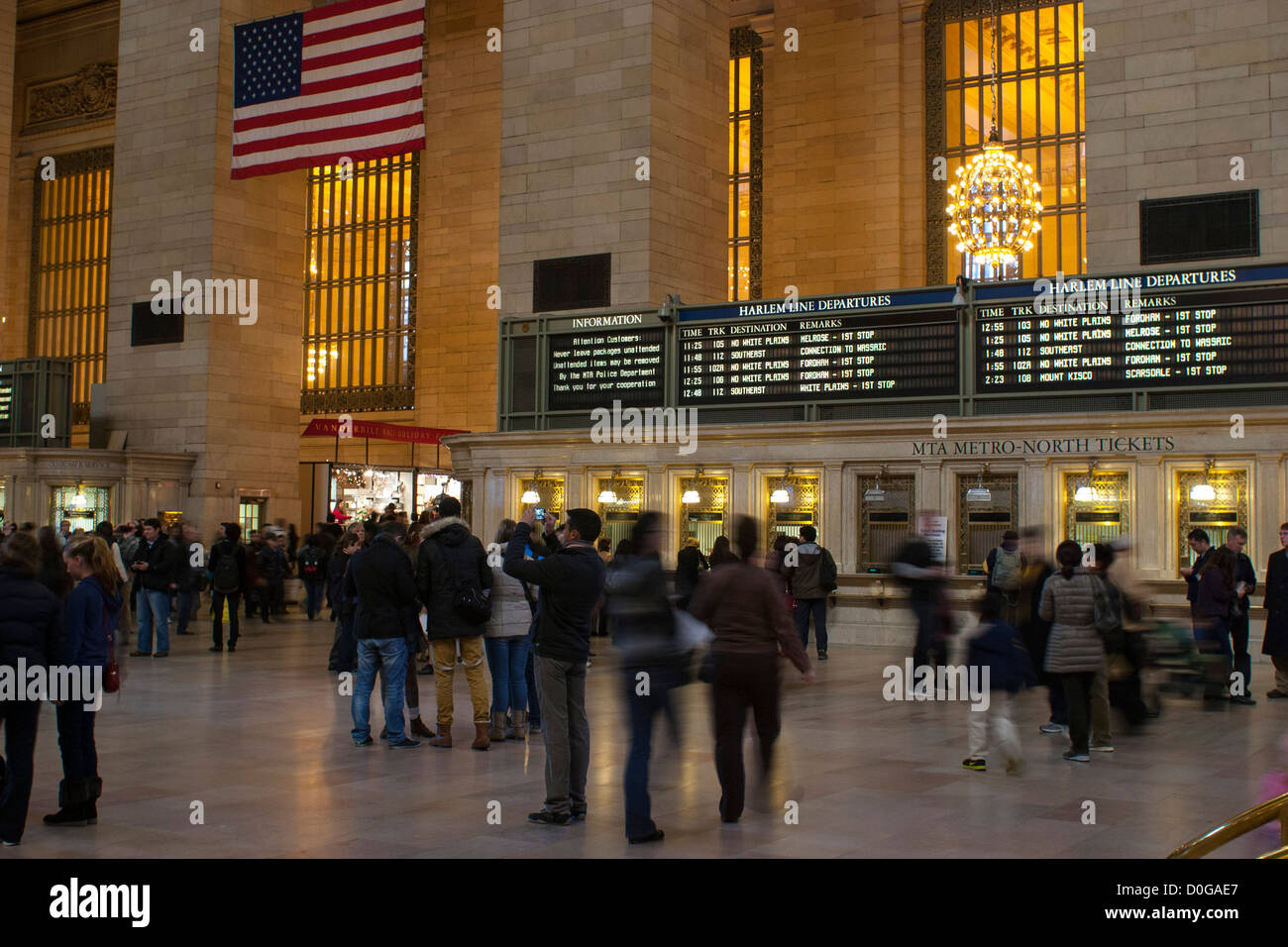 A busy Grand Central Station in New York City's afternoon rush Stock ... A busy Grand Central Station in New York City's afternoon rush Stock ...