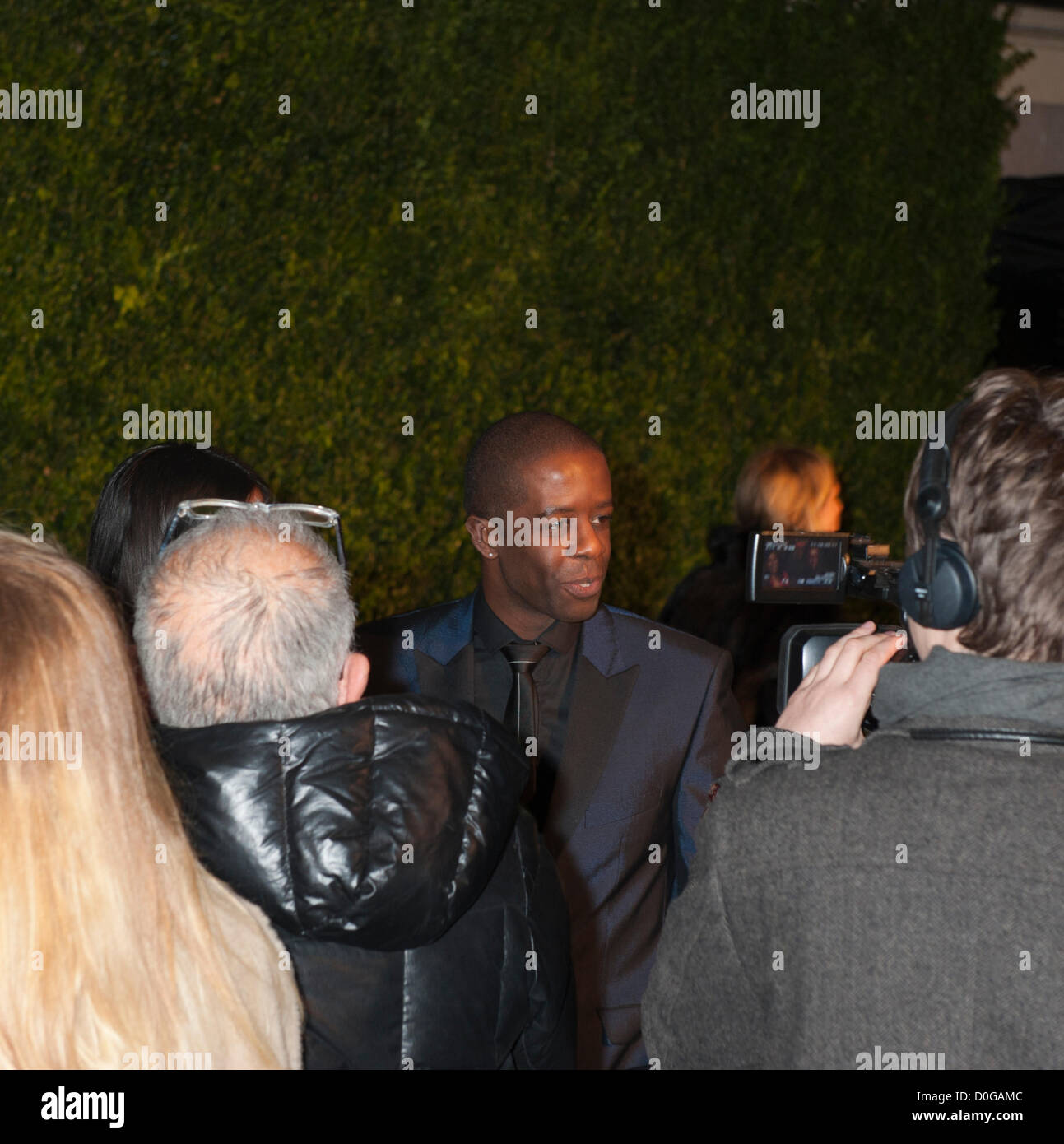 Adrian Lester at Evening Standard Theatre Awards 2012, The Savoy ...