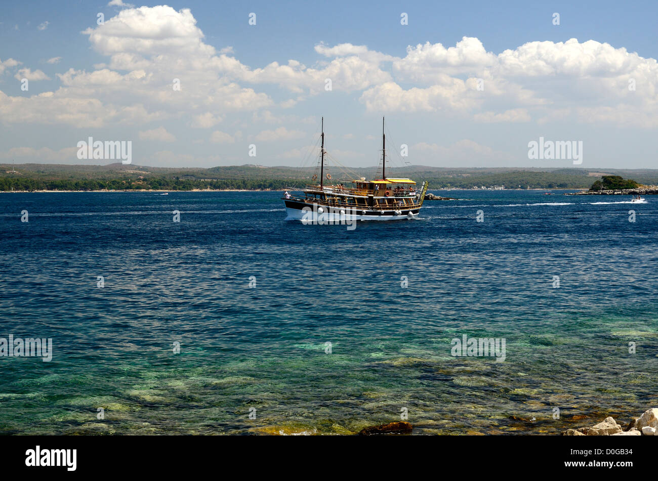 Red Island is one of the most beautiful of the Rovinji archipelago ...