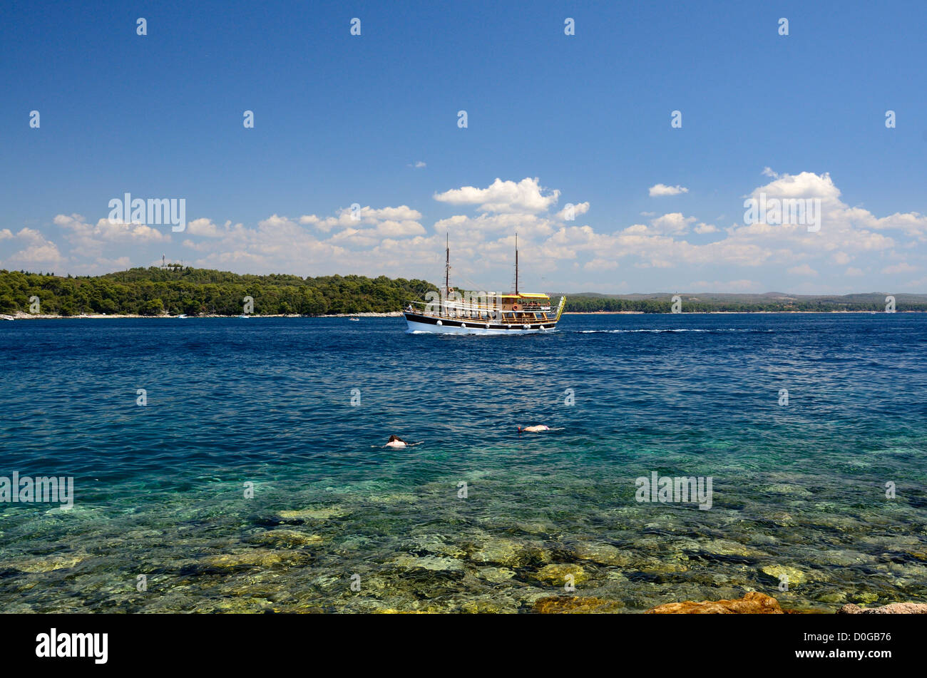 Red Island is one of the most beautiful of the Rovinji archipelago ...