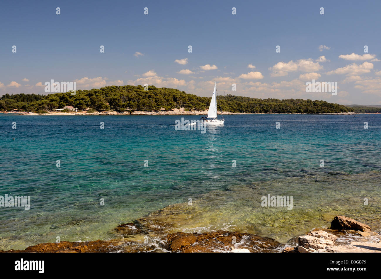 Red Island is one of the most beautiful of the Rovinji archipelago ...