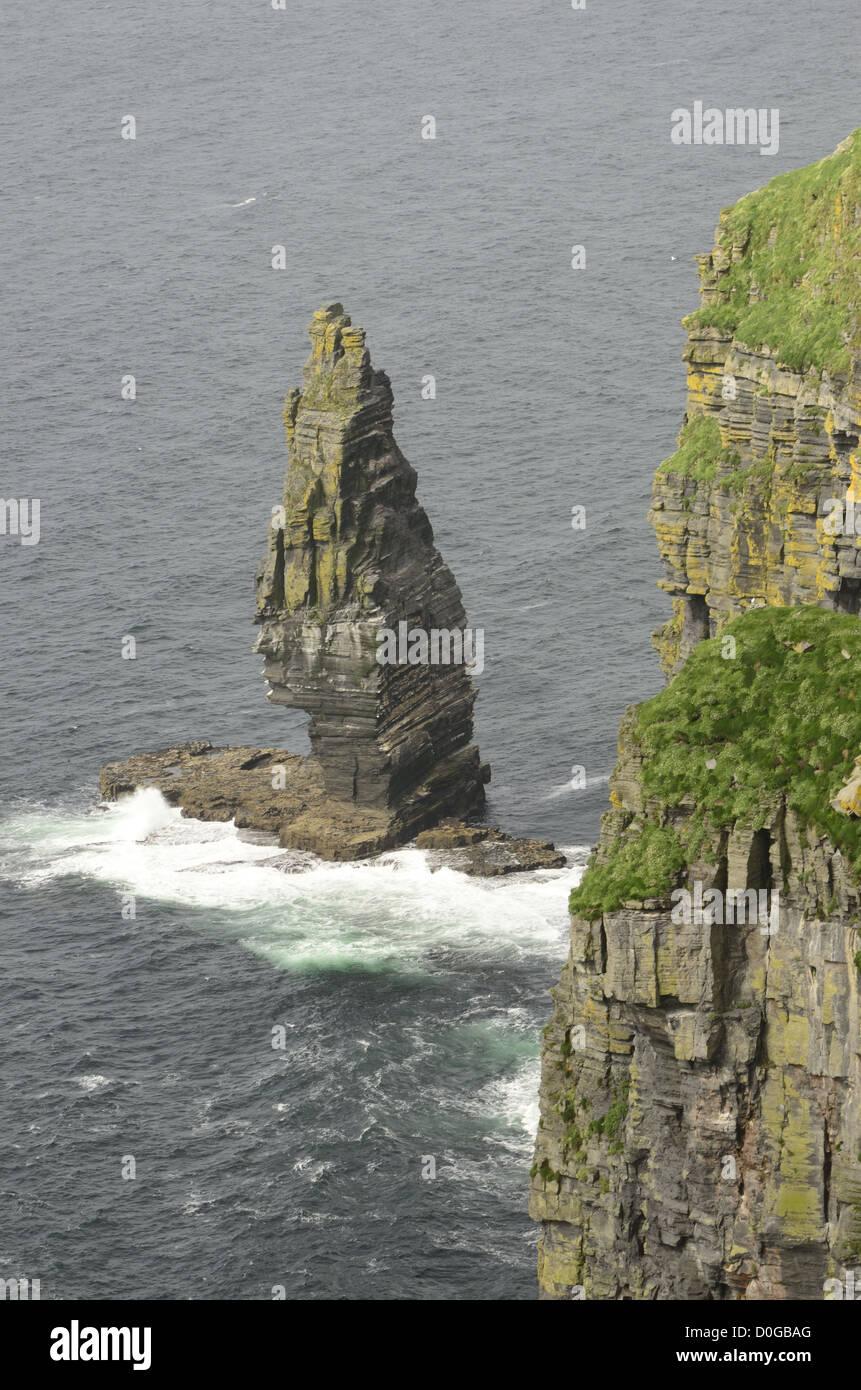The famous Cliffs of Moher in Ireland Stock Photo - Alamy