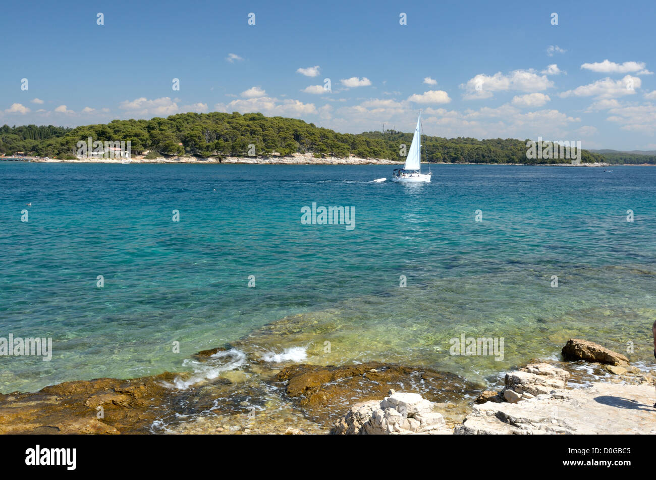 Red Island is one of the most beautiful of the Rovinji archipelago ...