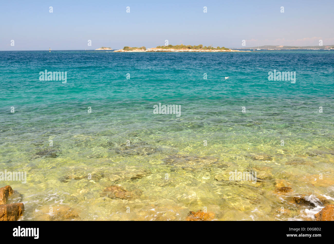 Red Island is one of the most beautiful of the Rovinji archipelago ...