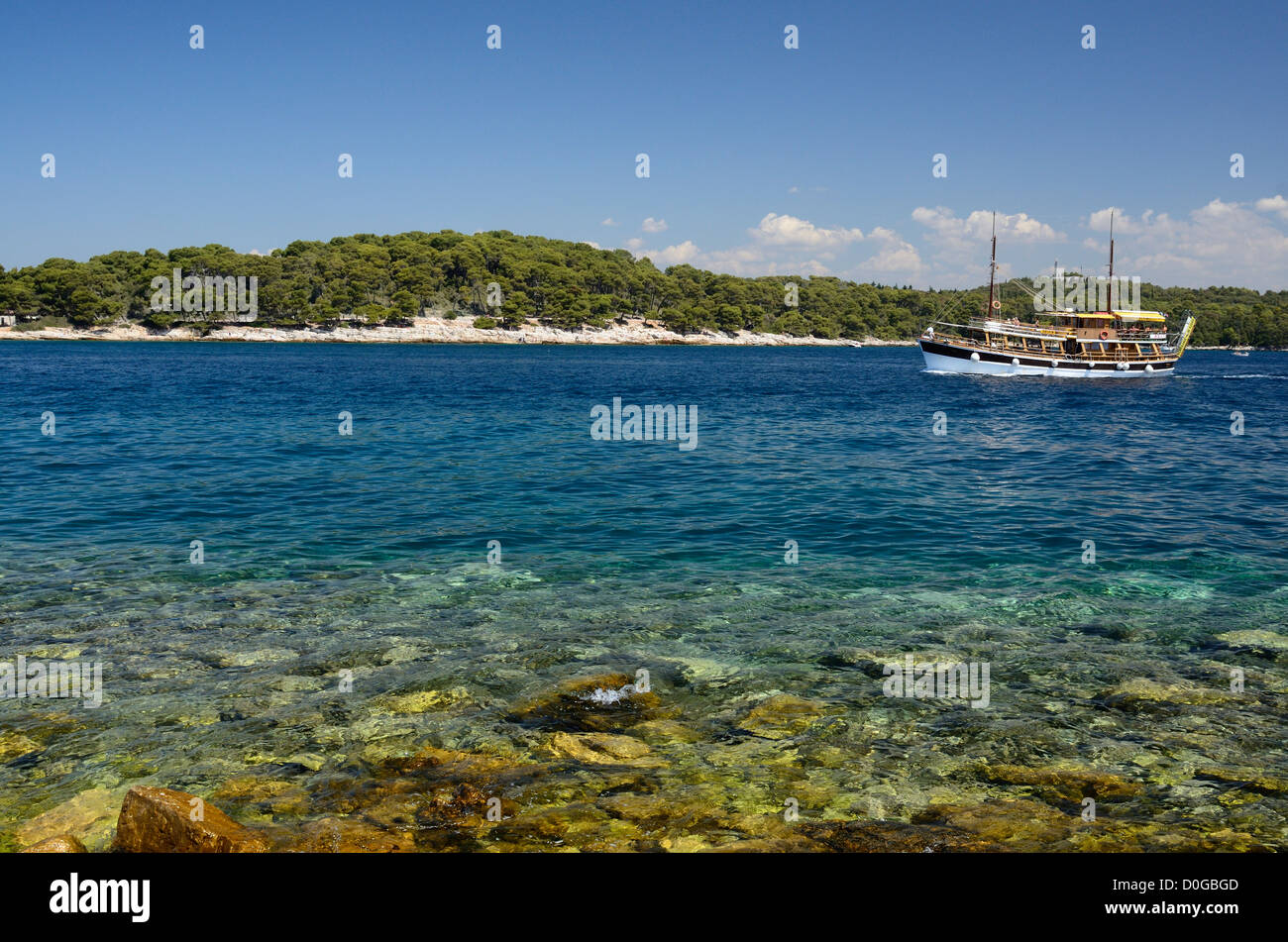 Red Island is one of the most beautiful of the Rovinji archipelago ...