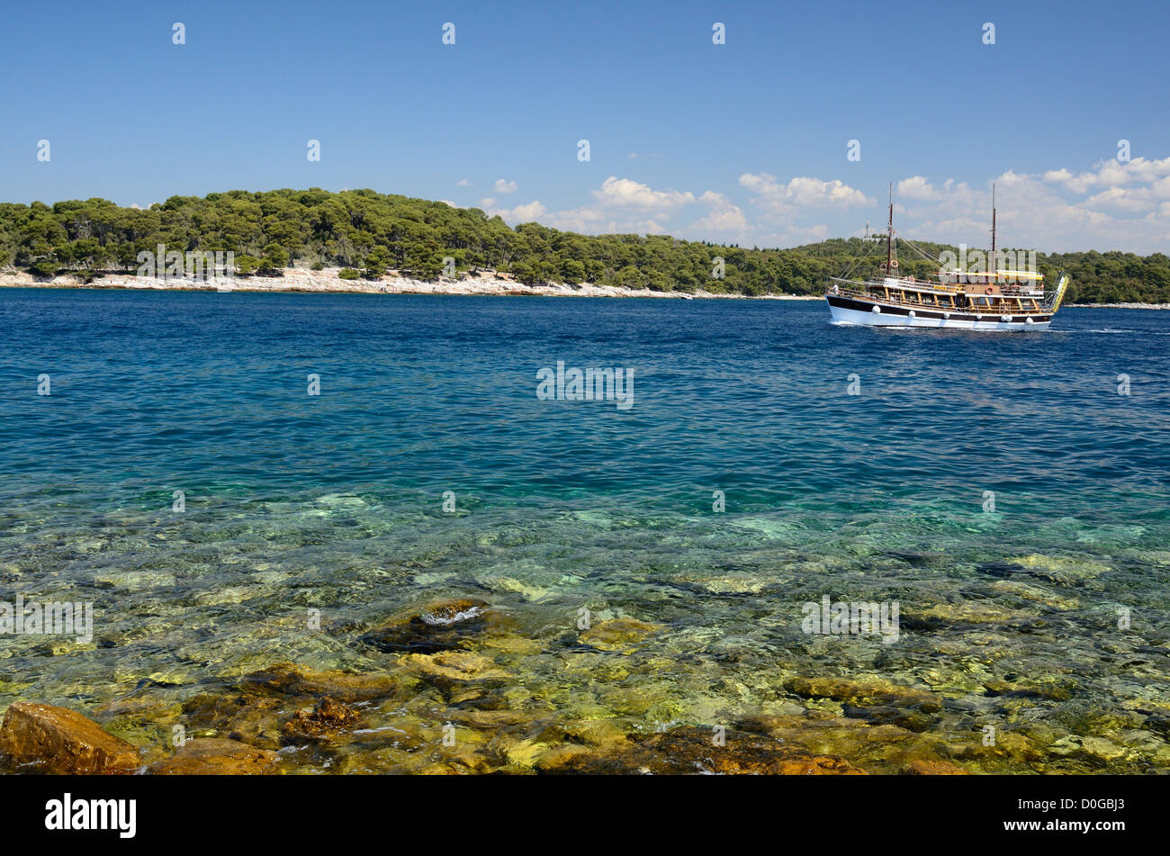 Red Island is one of the most beautiful of the Rovinji archipelago ...