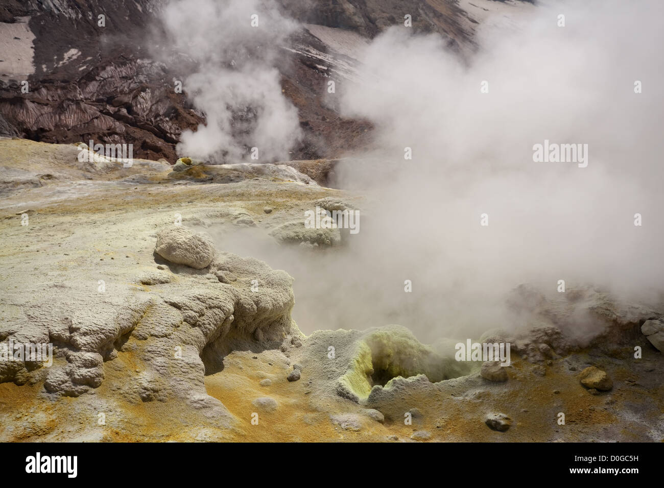 Fumarole of volcano hi-res stock photography and images - Alamy