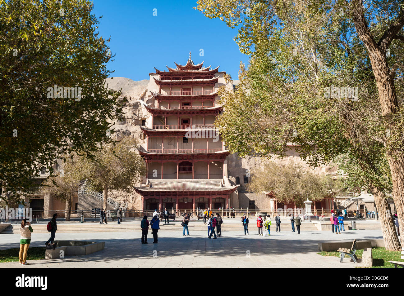 Dunhuang grottoes hi-res stock photography and images - Alamy
