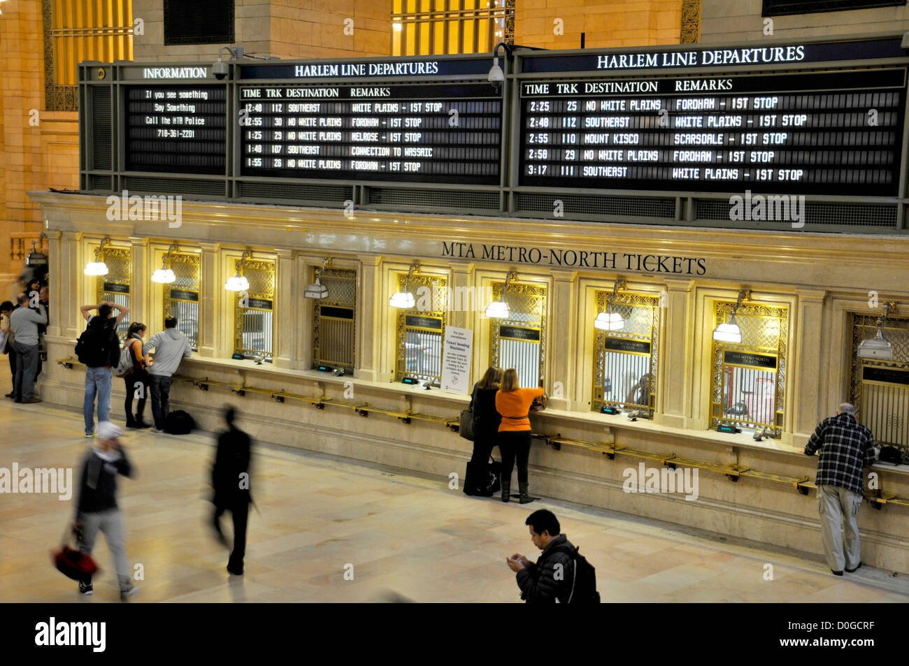 42 nd Street, Grand Central Terminal, Grand Hall, Manhattan, New York ...