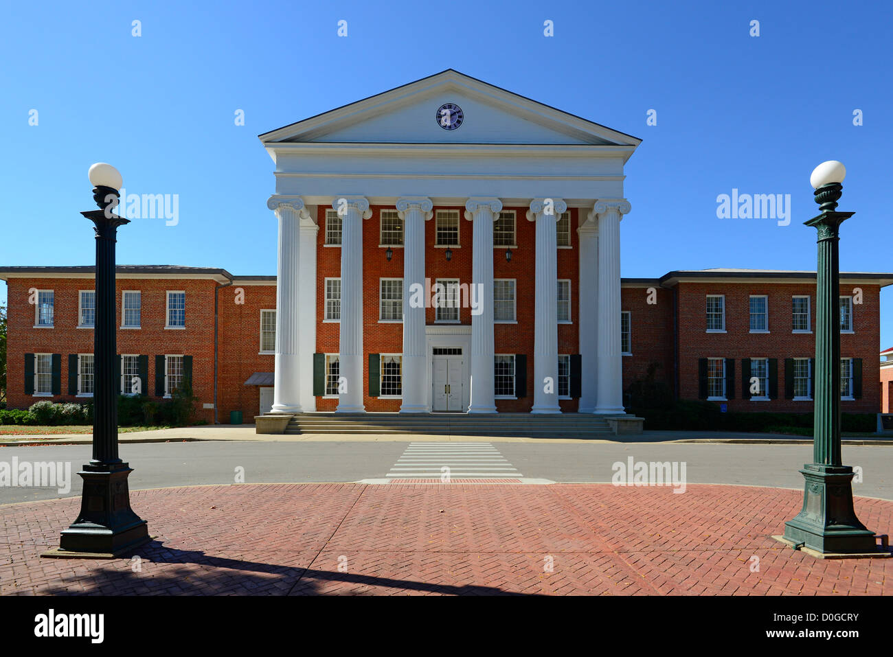 Lyceum Building Ole Miss Campus University Oxford Mississippi MS Stock ...