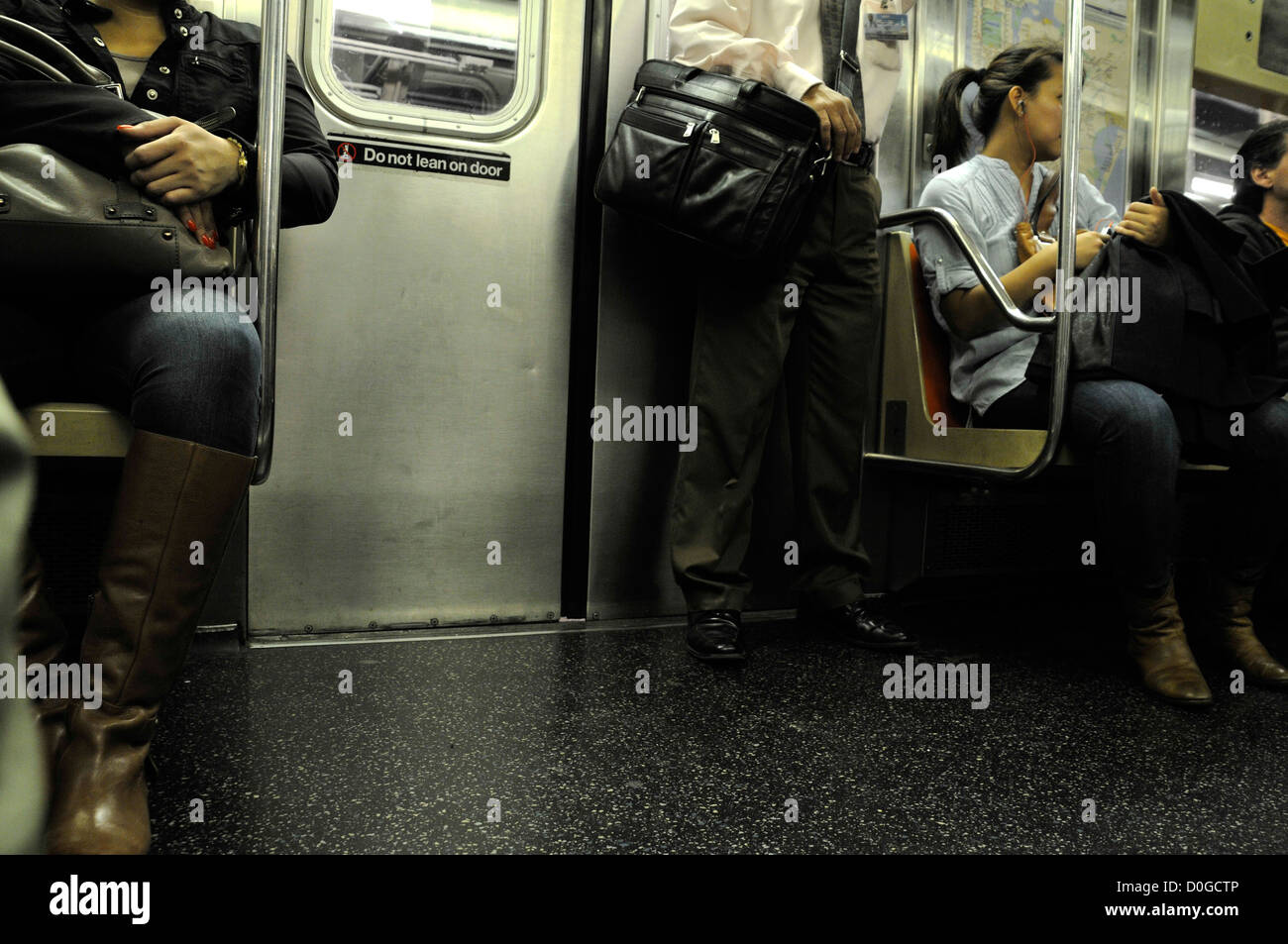Shuttle subway train connecting times square and grand central terminal ...