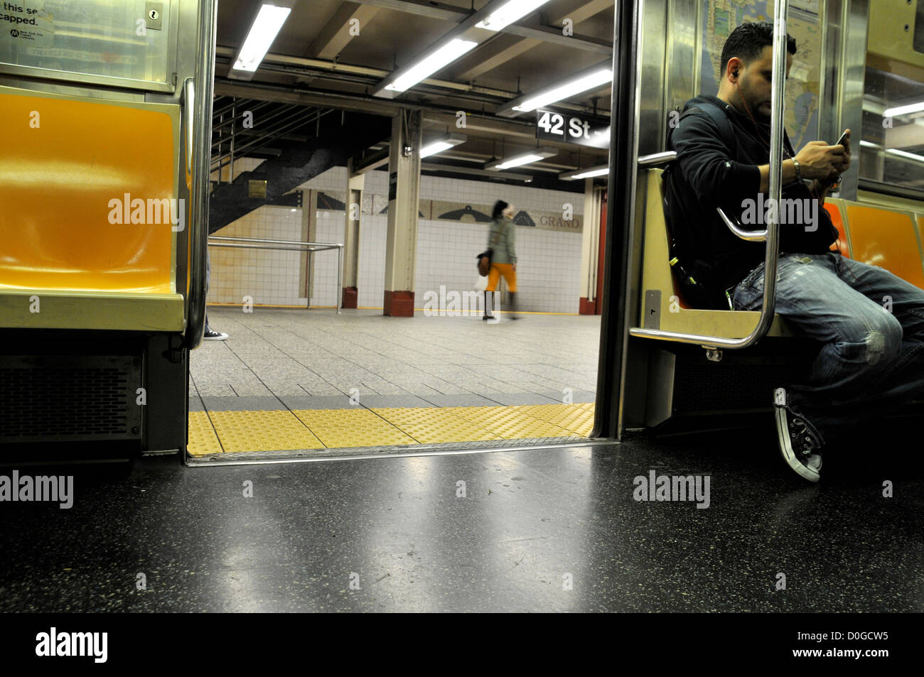 Shuttle Train “S” connecting Grand Central Terminal with Times Square ...