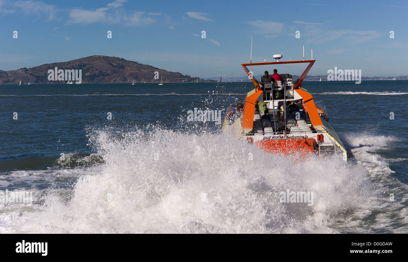 Jet power boat tours San Francisco Bay Tourism tourists transportation ...