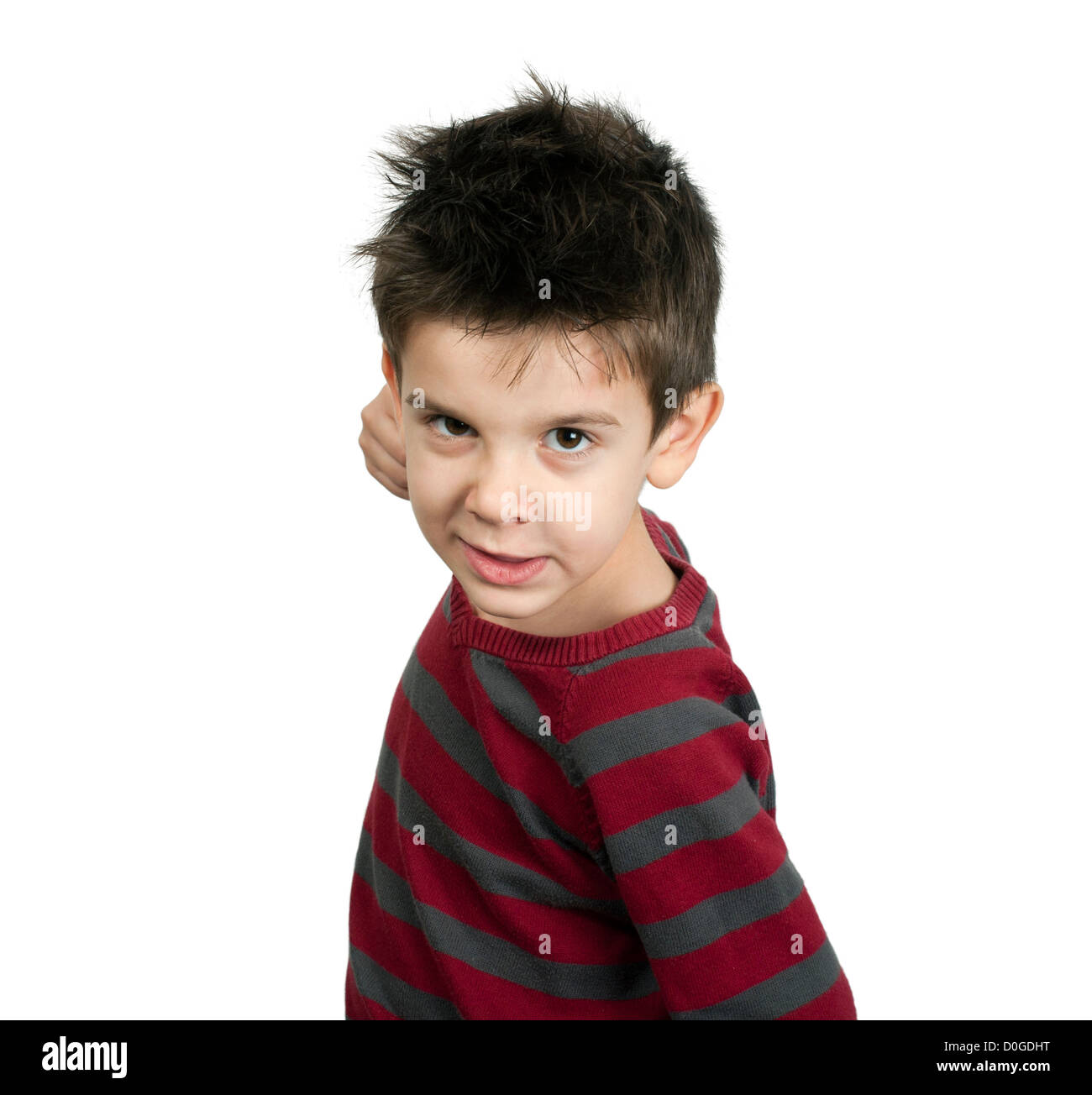 Angry boy with fist hi-res stock photography and images - Alamy