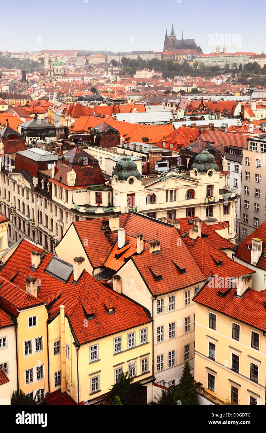 crowded square in the rain, Prague city, Czechia Stock Photo - Alamy
