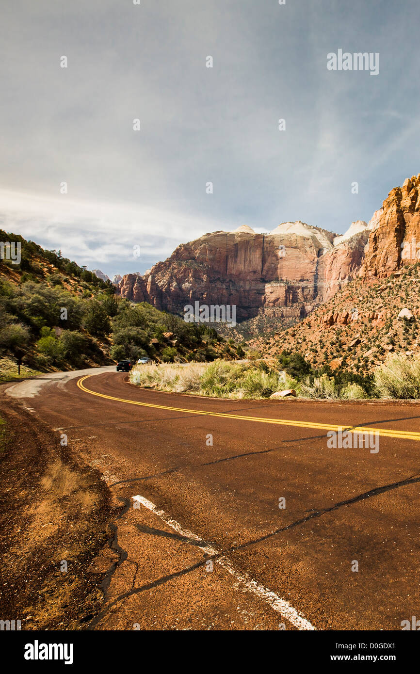 Road in Nevada Stock Photo - Alamy