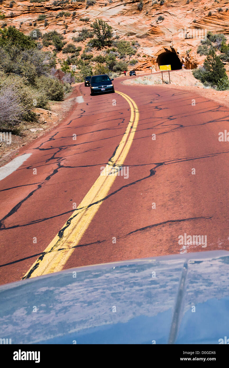 Road in Nevada Stock Photo - Alamy