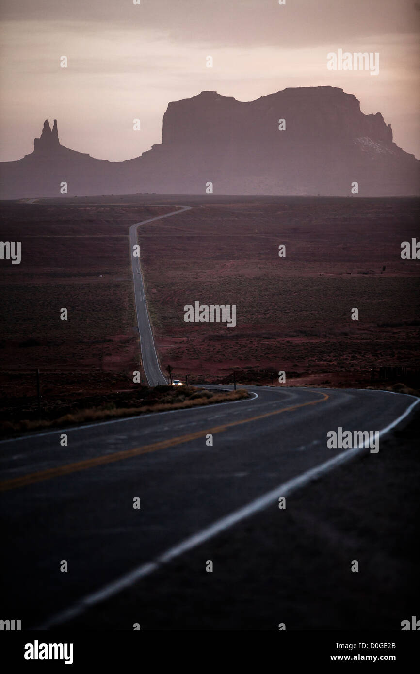 Road in Nevada Stock Photo - Alamy