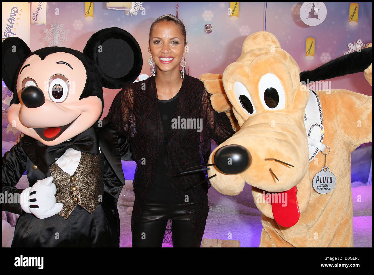 Noemie Lenoir attends the Raiponce Premiere during the Christmas Season ...