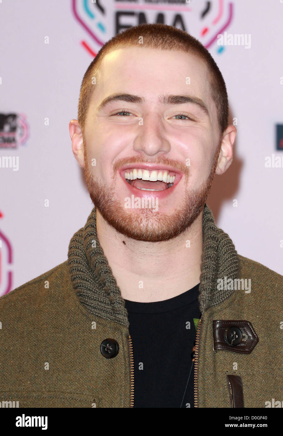 Mike Posner MTV Europe Music Awards 2010 at the La Caja Magica - Press ...