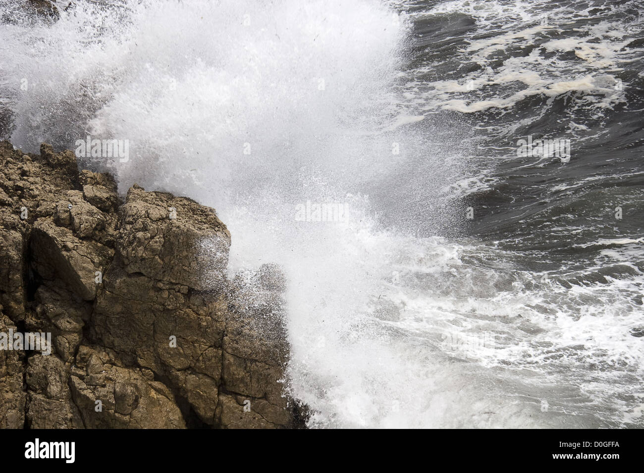 Mediterranean Coast - French Riviera Stock Photo - Alamy
