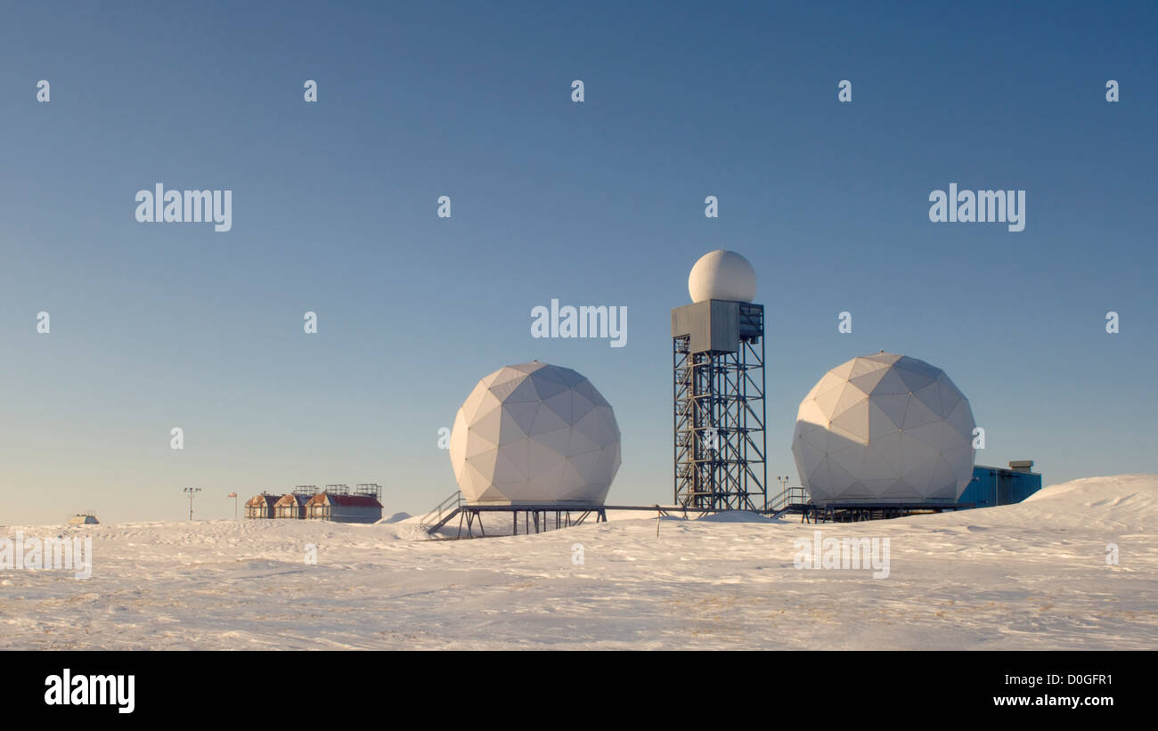 The distant early warning line hi-res stock photography and images - Alamy