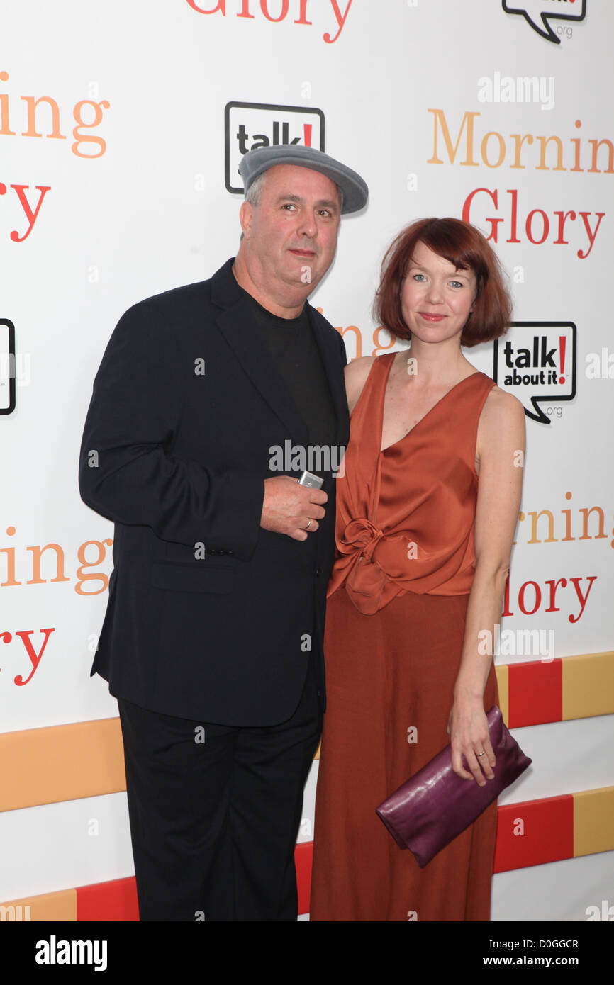 Director, Roger Michell and his wife the World premiere of 'Morning ...