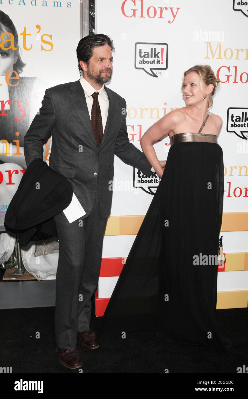 Kip Williams, Gretchen Mol the World premiere of 'Morning Glory' held ...