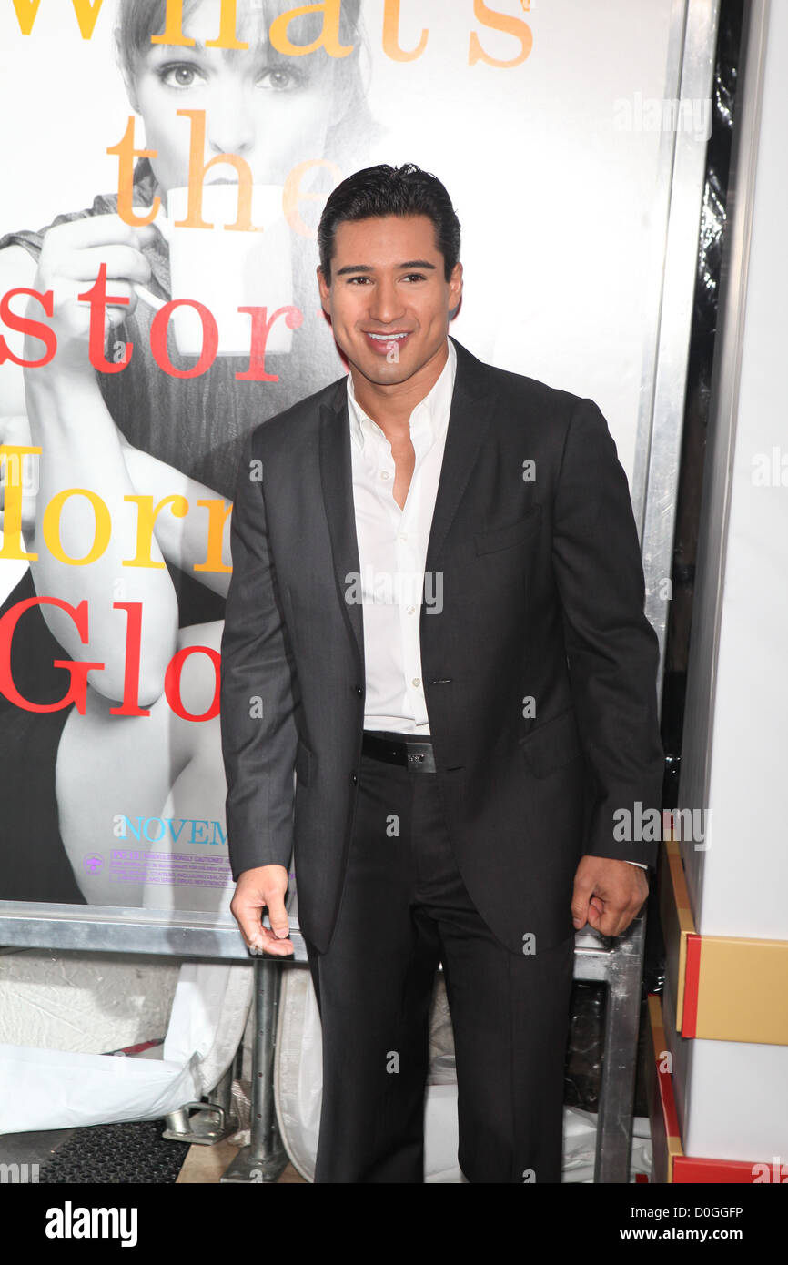 Mario Lopez the World premiere of 'Morning Glory' held at the Clearview ...