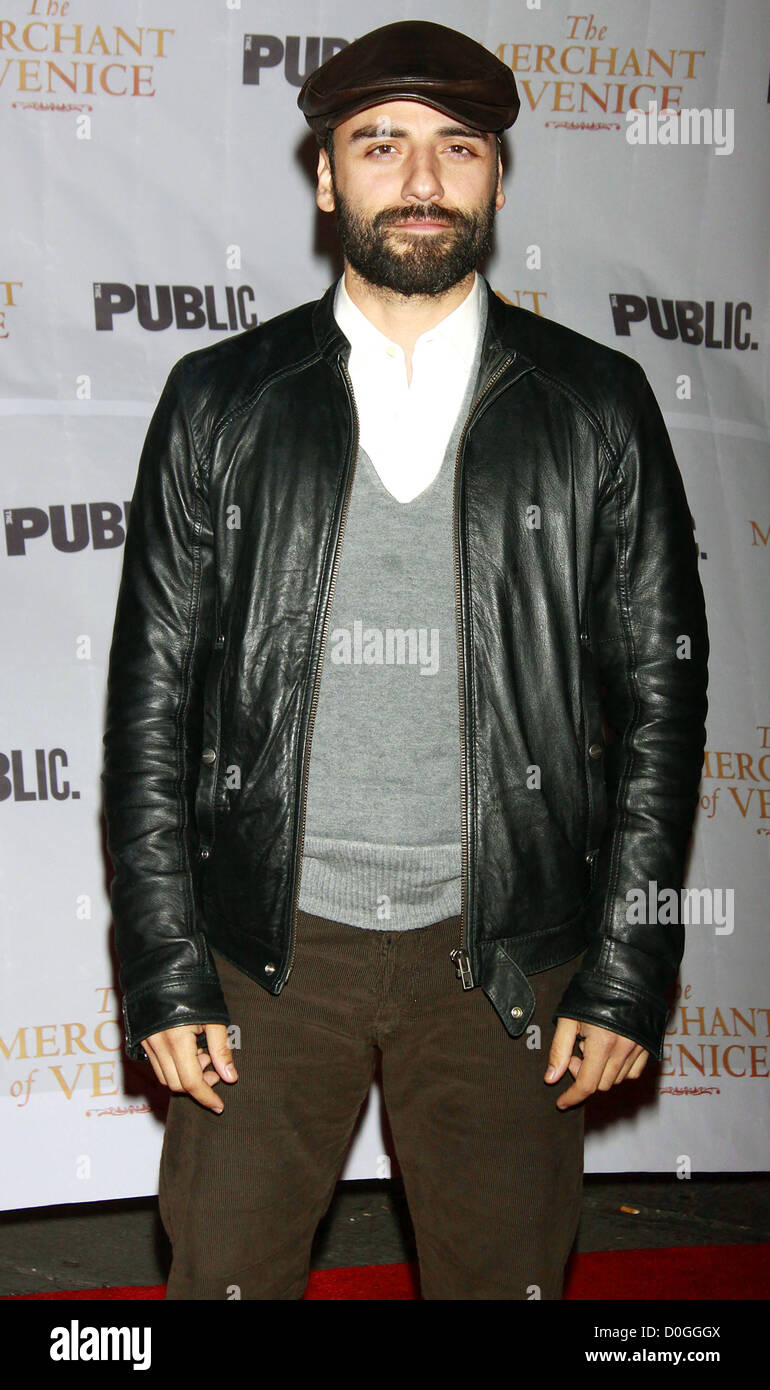 Oscar Isaac Opening night celebration of The Public Theater Broadway ...