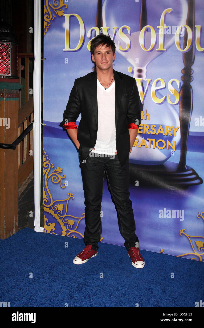 Mark Hapka arrives at the Days of Our Lives 45th Anniversary Party at ...