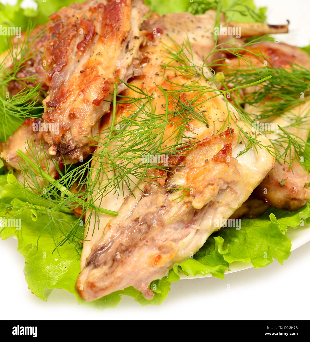 Roasted rabbit hi-res stock photography and images - Alamy
