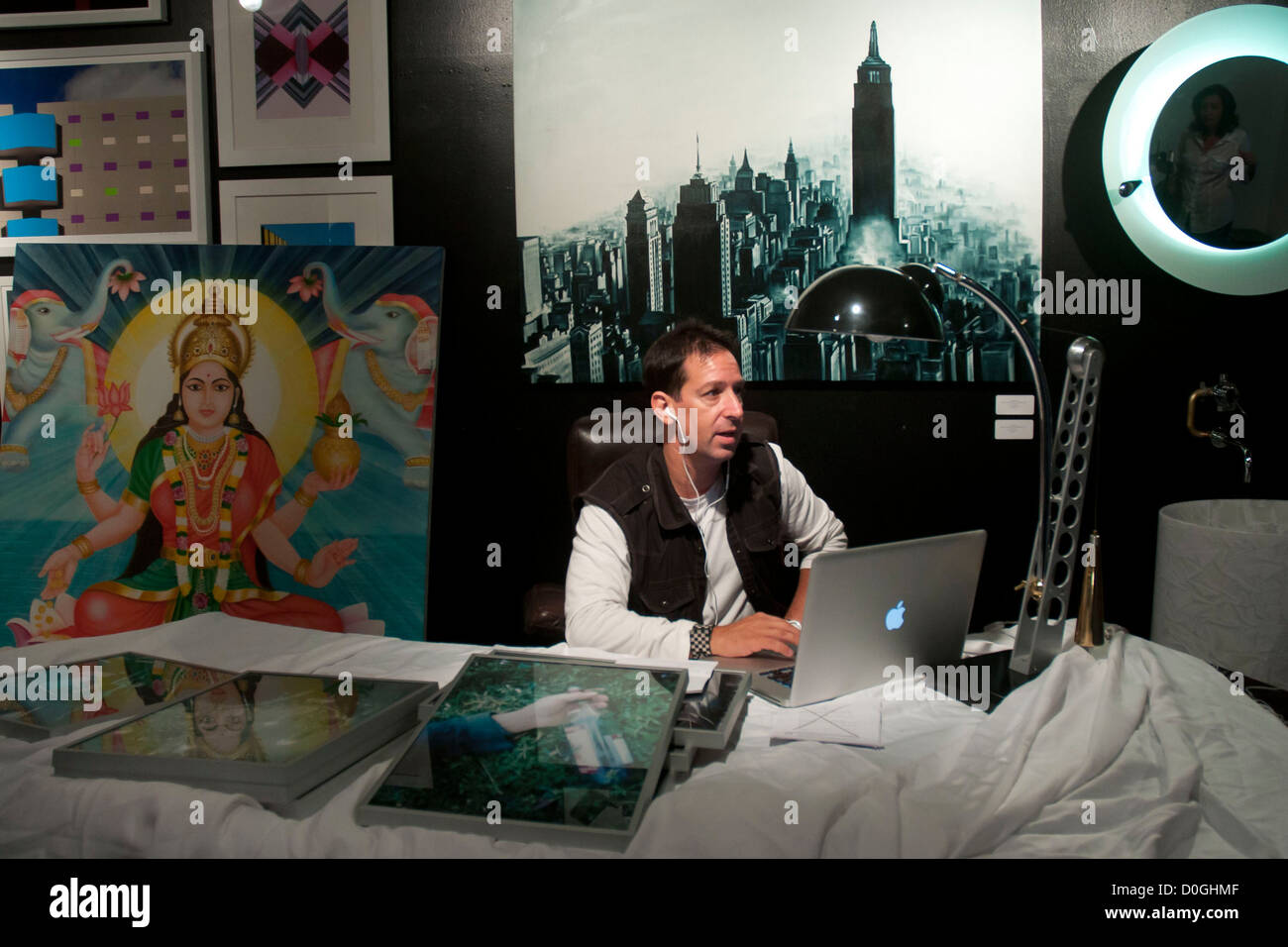 Co-Director/producer Alejandro Itkin for the movie 'SoBe Real', the ...