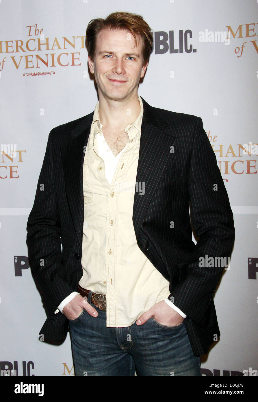 Bill Heck Opening night after party celebration for The Public Theater ...