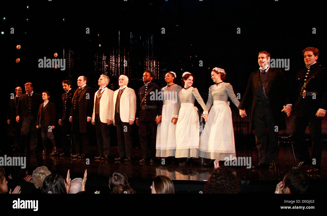Cast Opening night celebration of The Public Theater Broadway ...