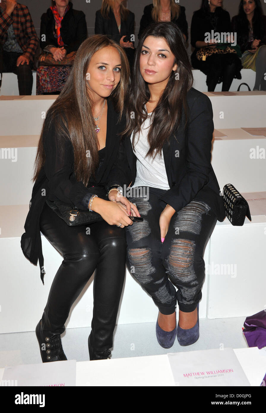 Sir Alan Sugar's Daughter (L) London Fashion Week Spring/Summer 2011 ...