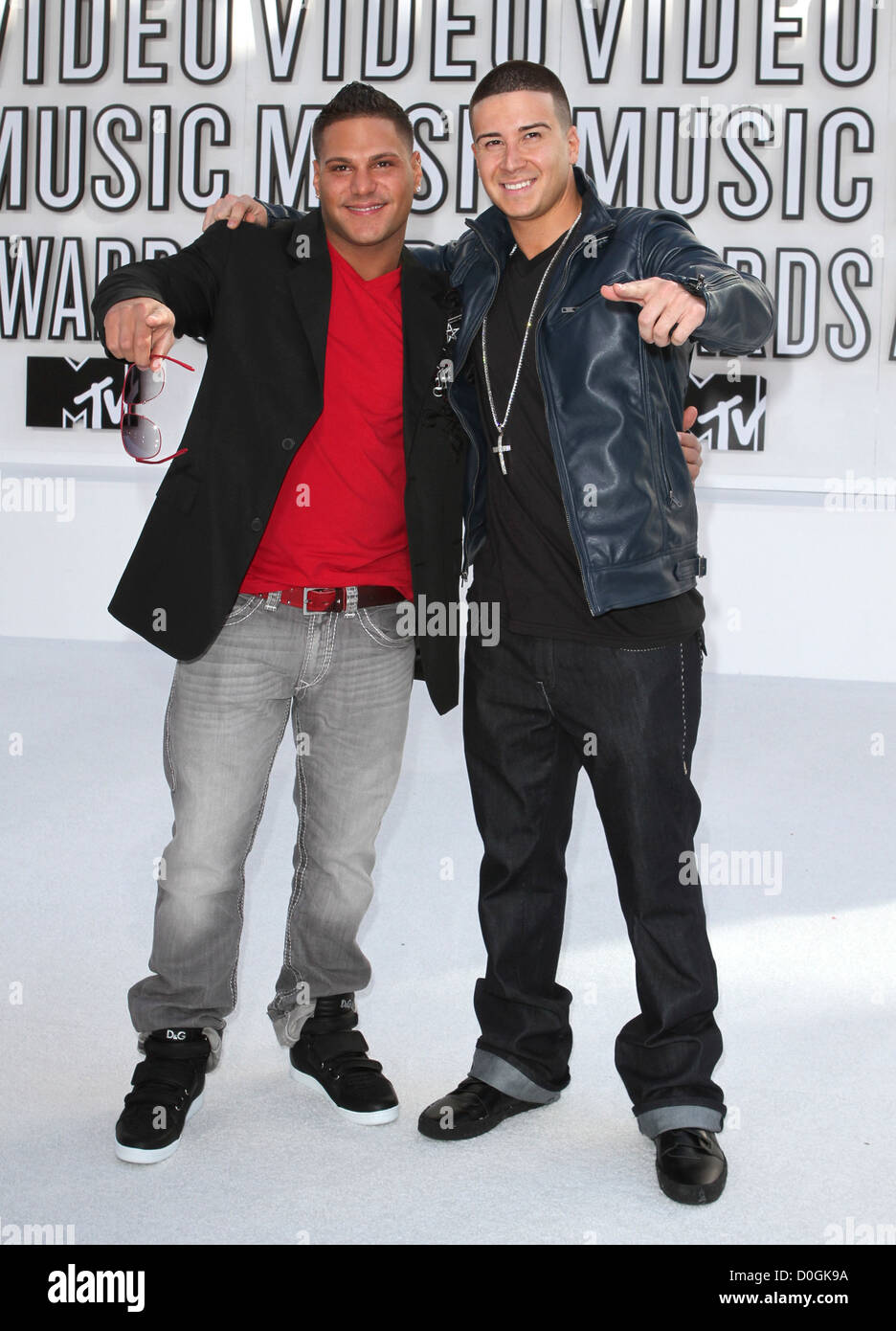 Ronnie Ortiz-Magro and Vinny Guadagnino, aka Vinny G The 2010 MTV Video ...